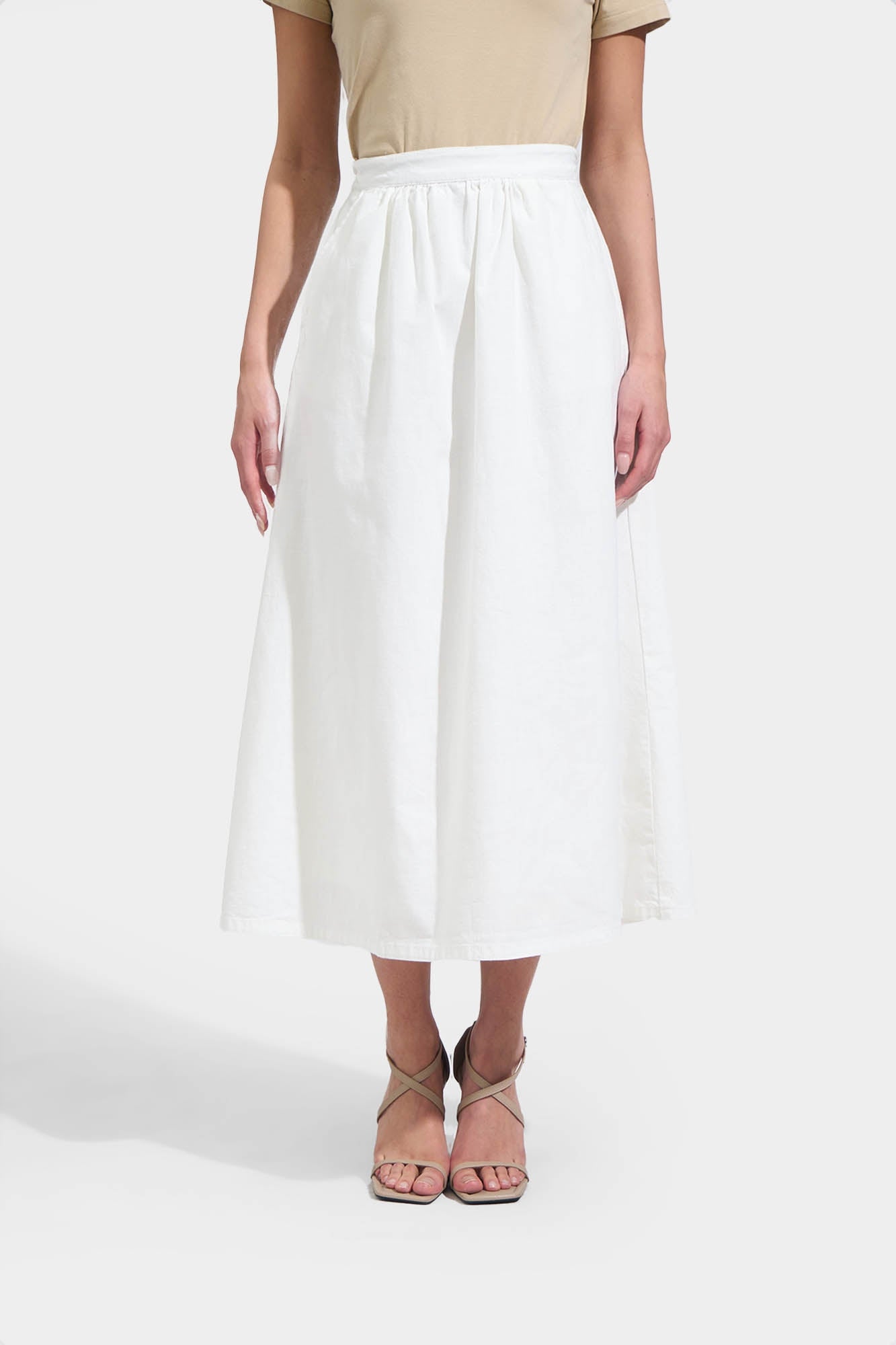Linen A-Line Skirt – ForMe