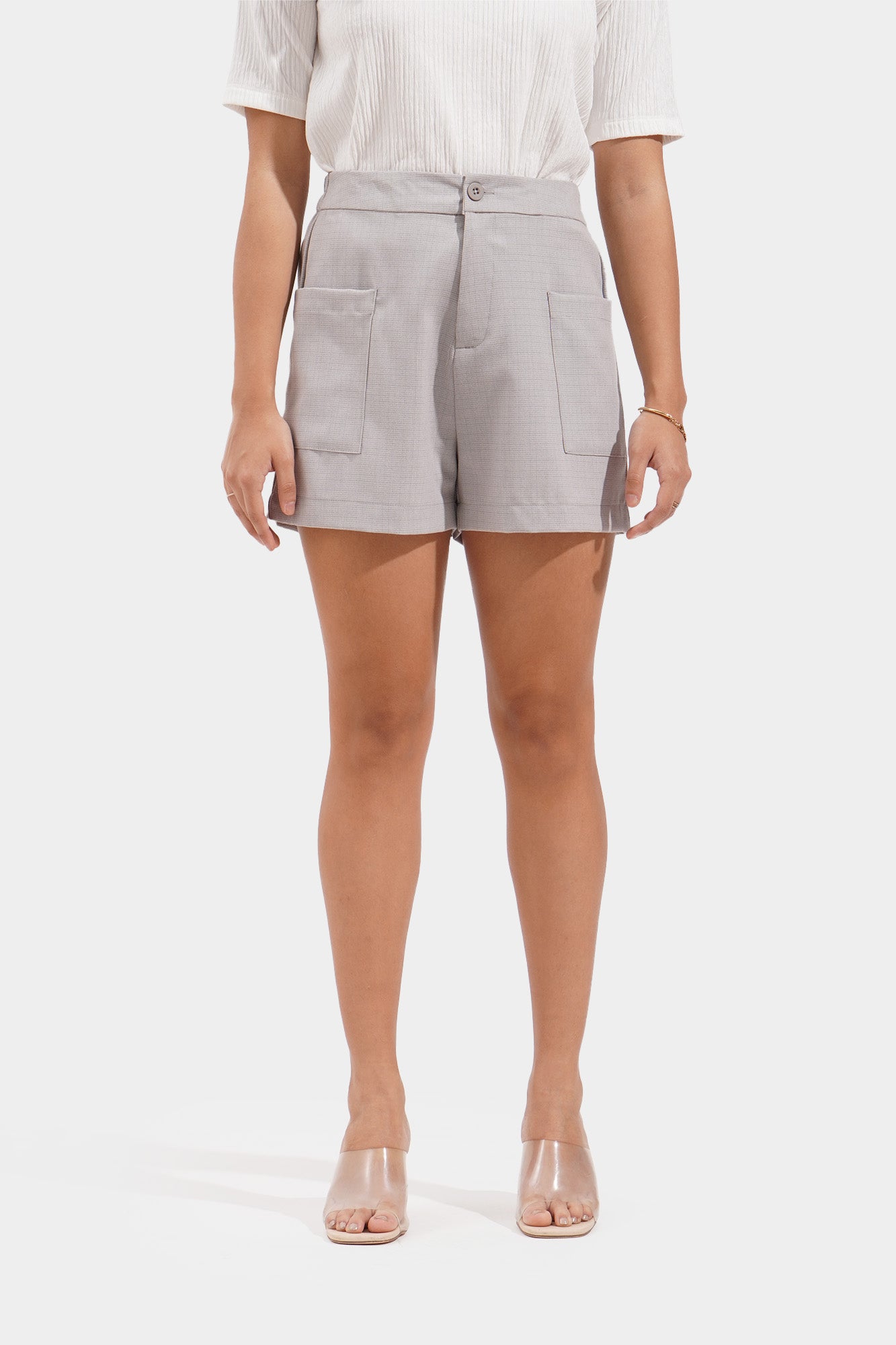 High Waisted Button Shorts – ForMe